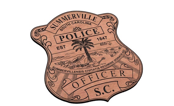 Summerville Police Badge SVG - Etsy