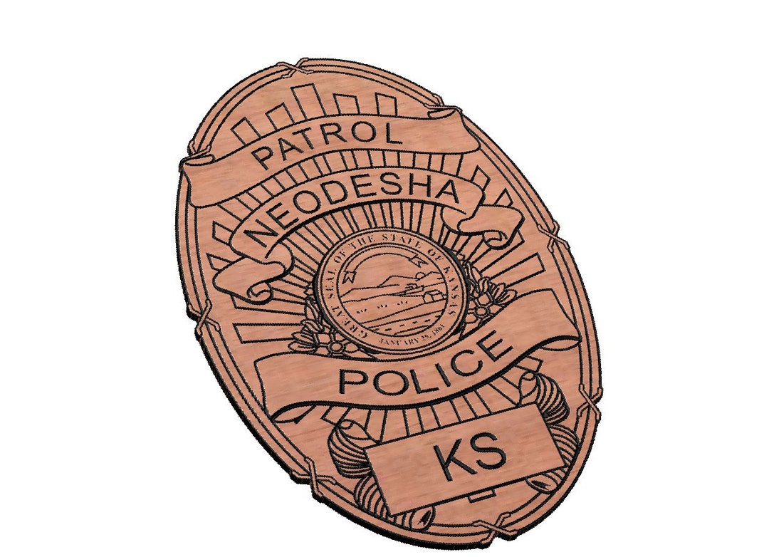 Neodesha Police Badge SVG - Etsy