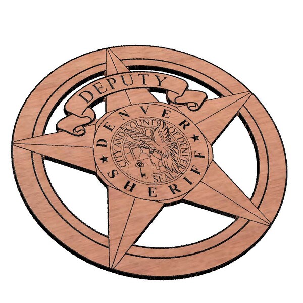 Denver Police Badge Svg - Etsy