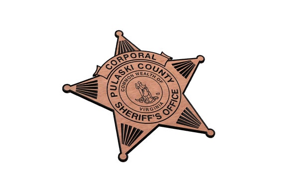 Pulaski County Sheriff Badge SVG - Etsy