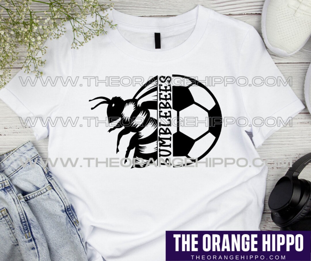 Bees Soccer Ver1 - PNG, SVG, PDF - Etsy