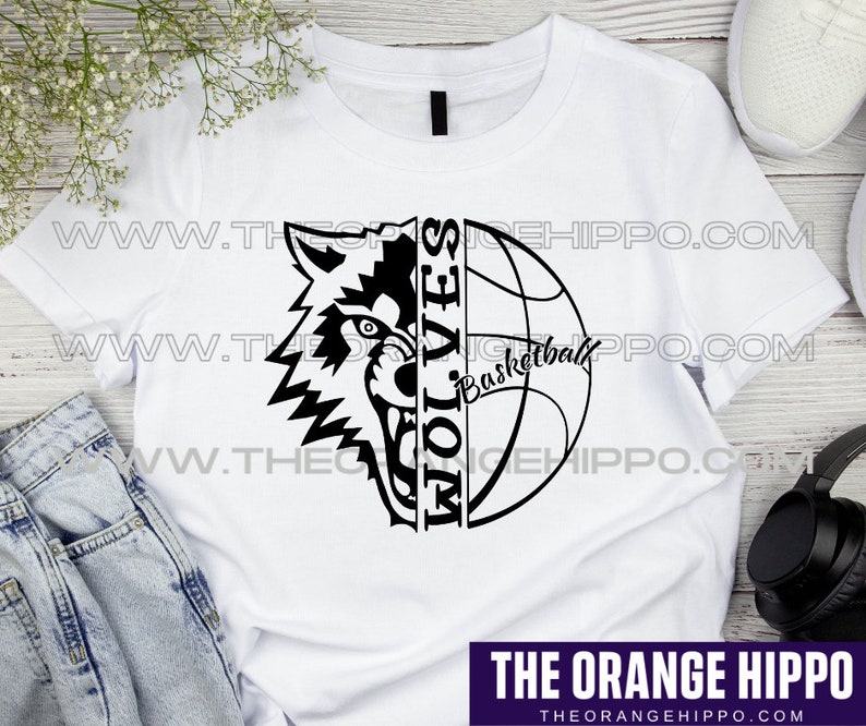 Dilley Wolves Basketball Ver3 PNG, SVG, PDF - Etsy