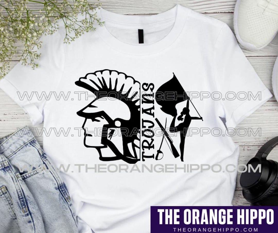Trojans Color Guard - PNG, SVG, PDF - Etsy