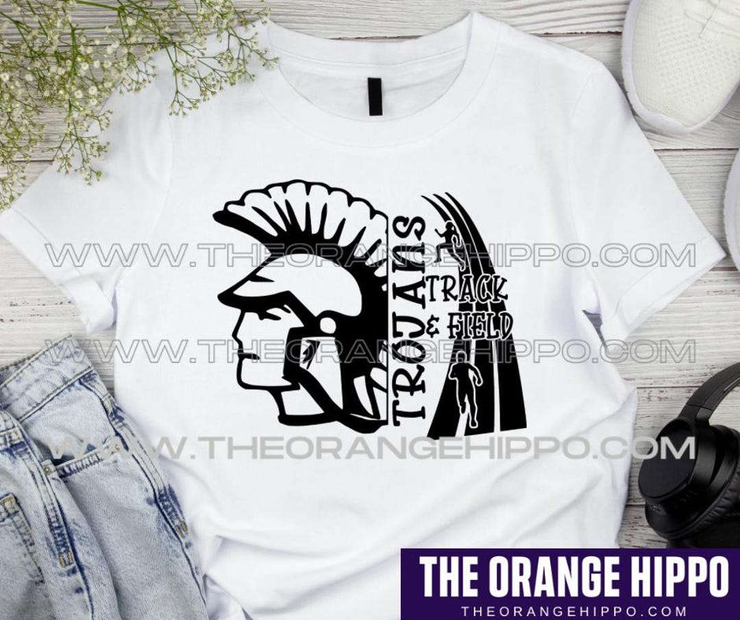 Trojans Track & Field - PNG, SVG, PDF - Etsy