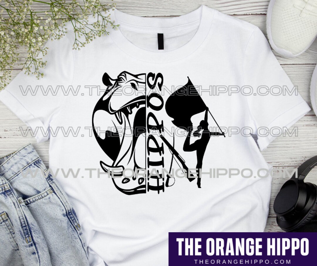 Hutto Hippos Color Guard * PNG, SVG, PDF - Etsy