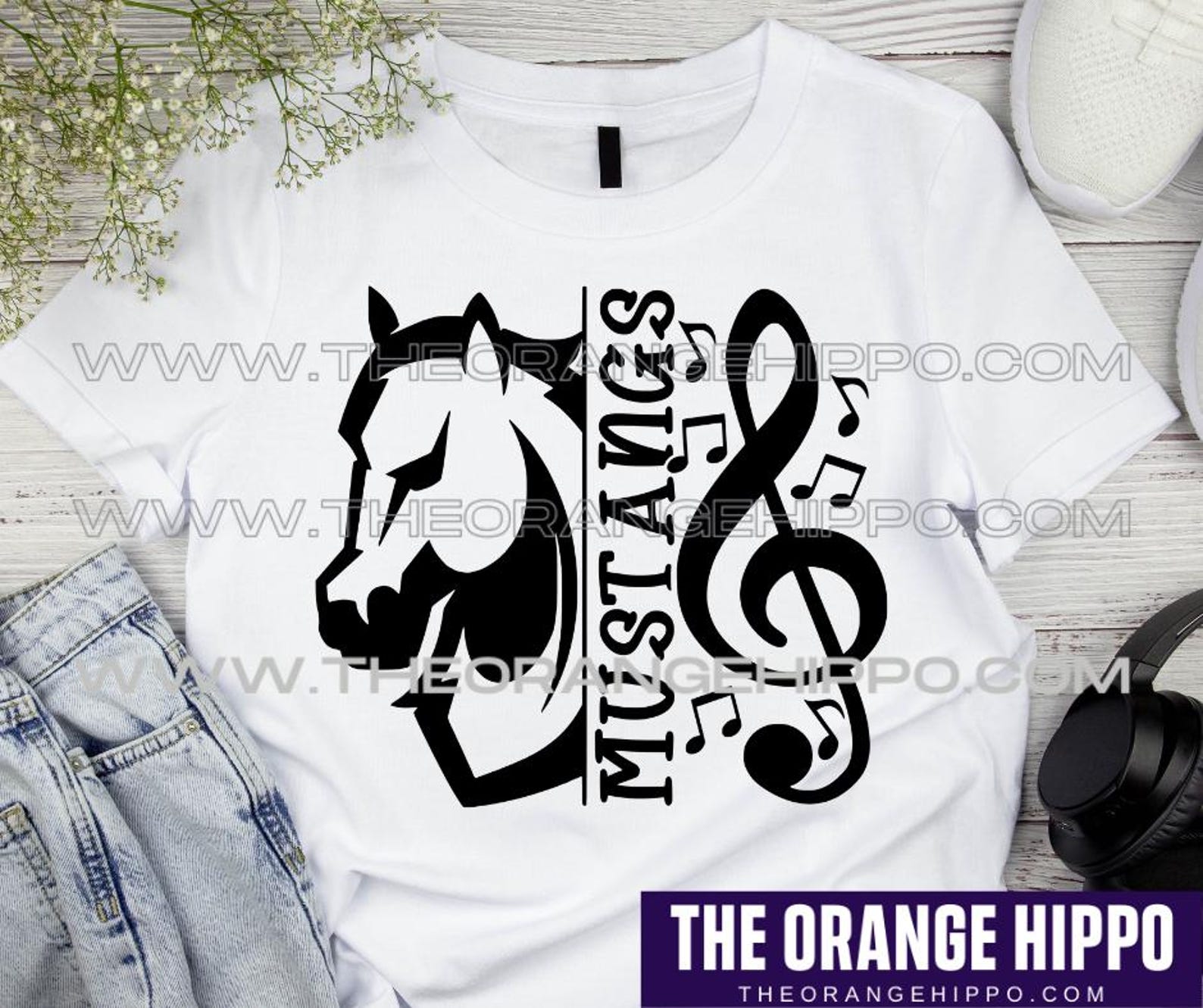 Mustangs Band - PNG, SVG PDF - Etsy
