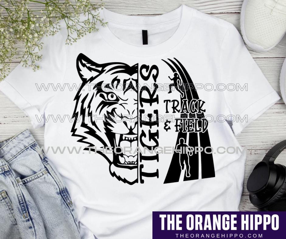 Tigers Track - PNG, SVG, PDF - Etsy