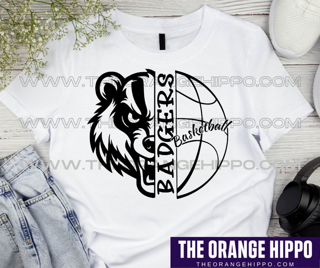 Badgers Basketball Ver3 - PNG, SVG, PDF - Etsy