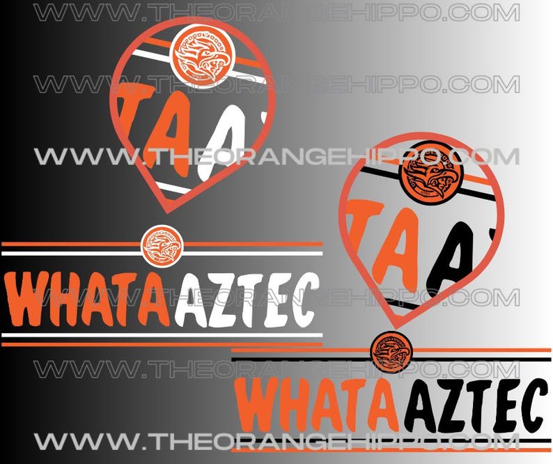 Whata Aztec - PNG & SVG - Digital Download - Print/cut Sublimation ...