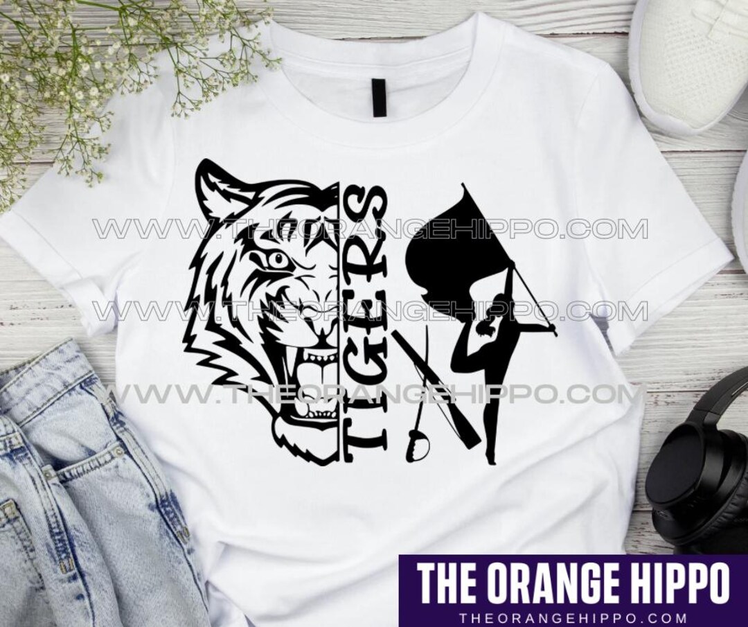 Tigers Color Guard - PNG, SVG, PDF - Etsy