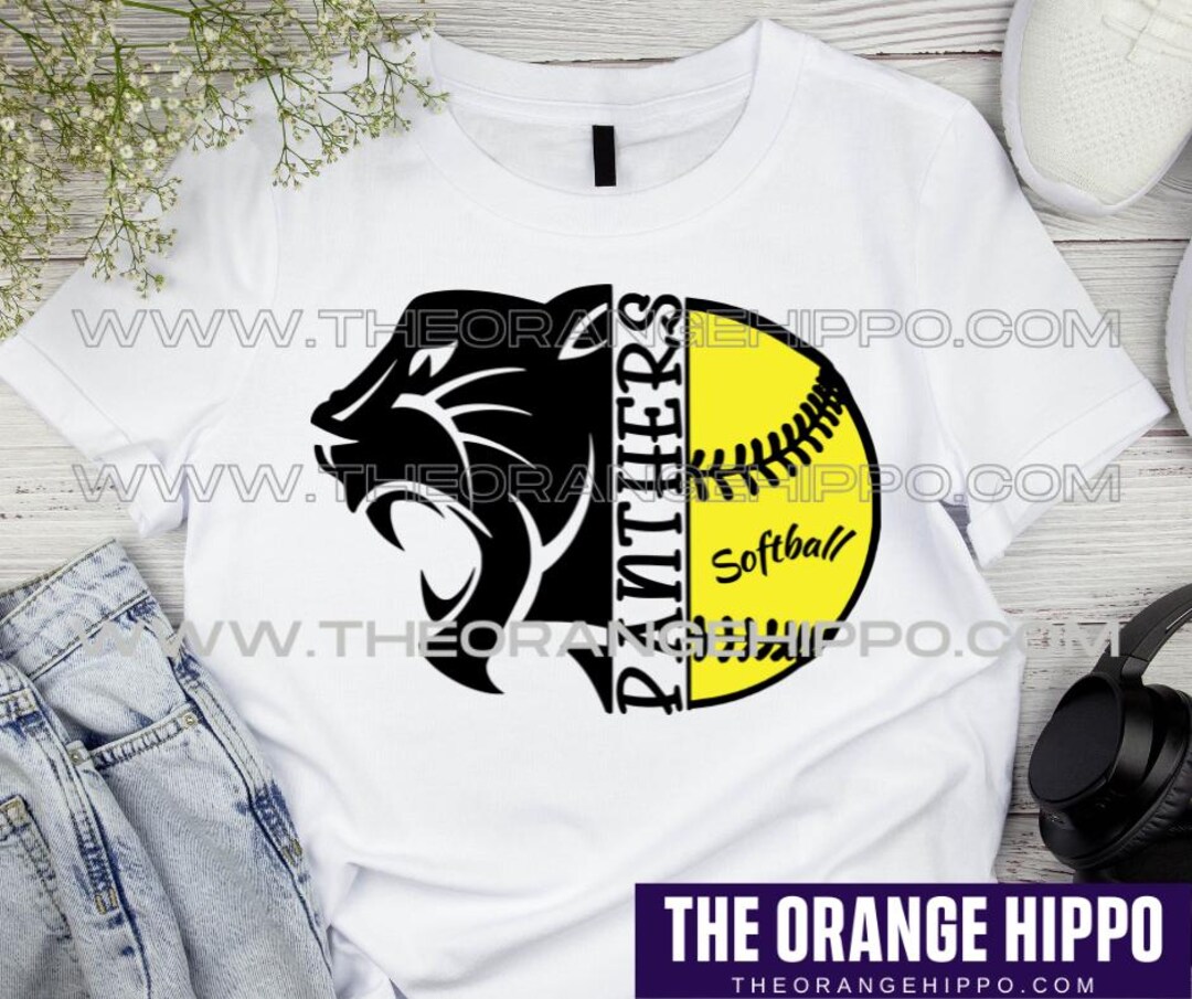 Panthers Softball - PNG, SVG, PDF - Etsy