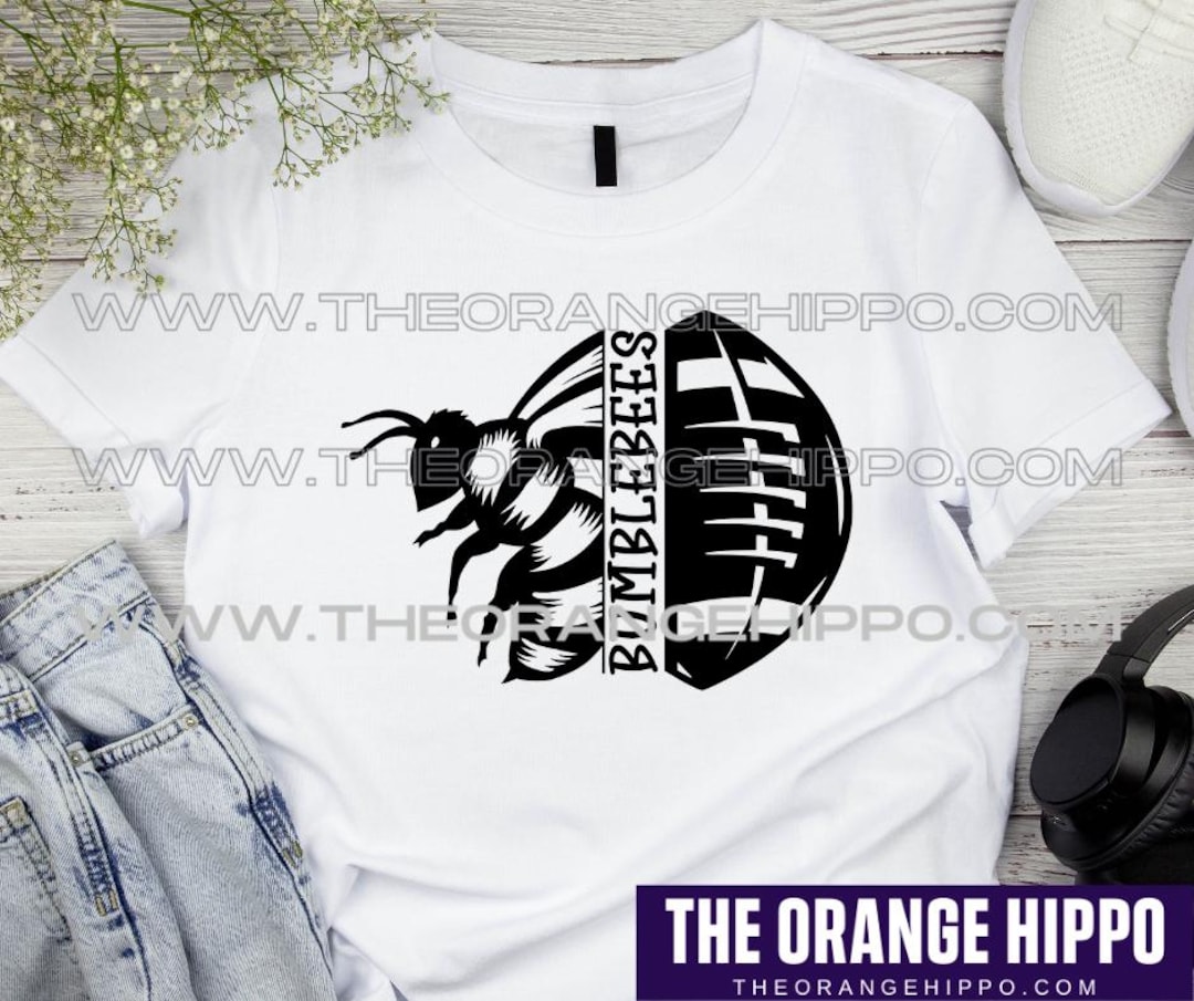 Bees Football Ver2 - PNG, SVG, PDF - Etsy