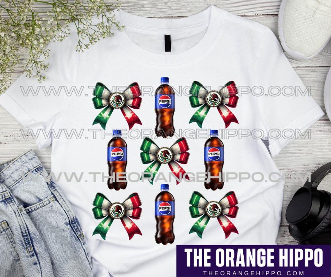 Pepsi Mexican Coquette Bottle Ver 2b - Direct Print Sublimation Digital ...