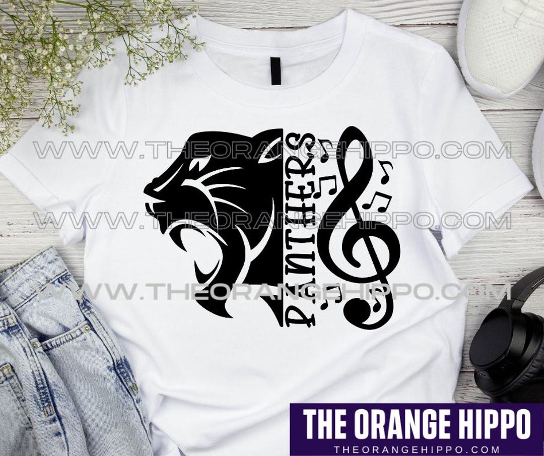 Panthers Band Ver2 - PNG, SVG, PDF - Etsy