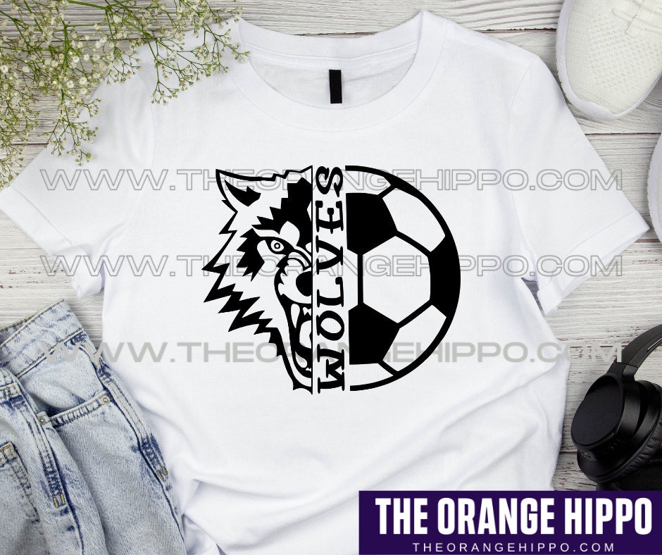 Dilley Wolves Soccer Ver1 - PNG, SVG PDF - Etsy