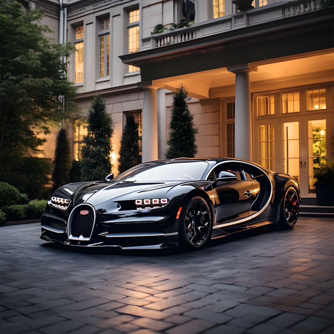 Bugatti Chiron Digital Download Wall Art. Bugatti Chiron Super Car ...