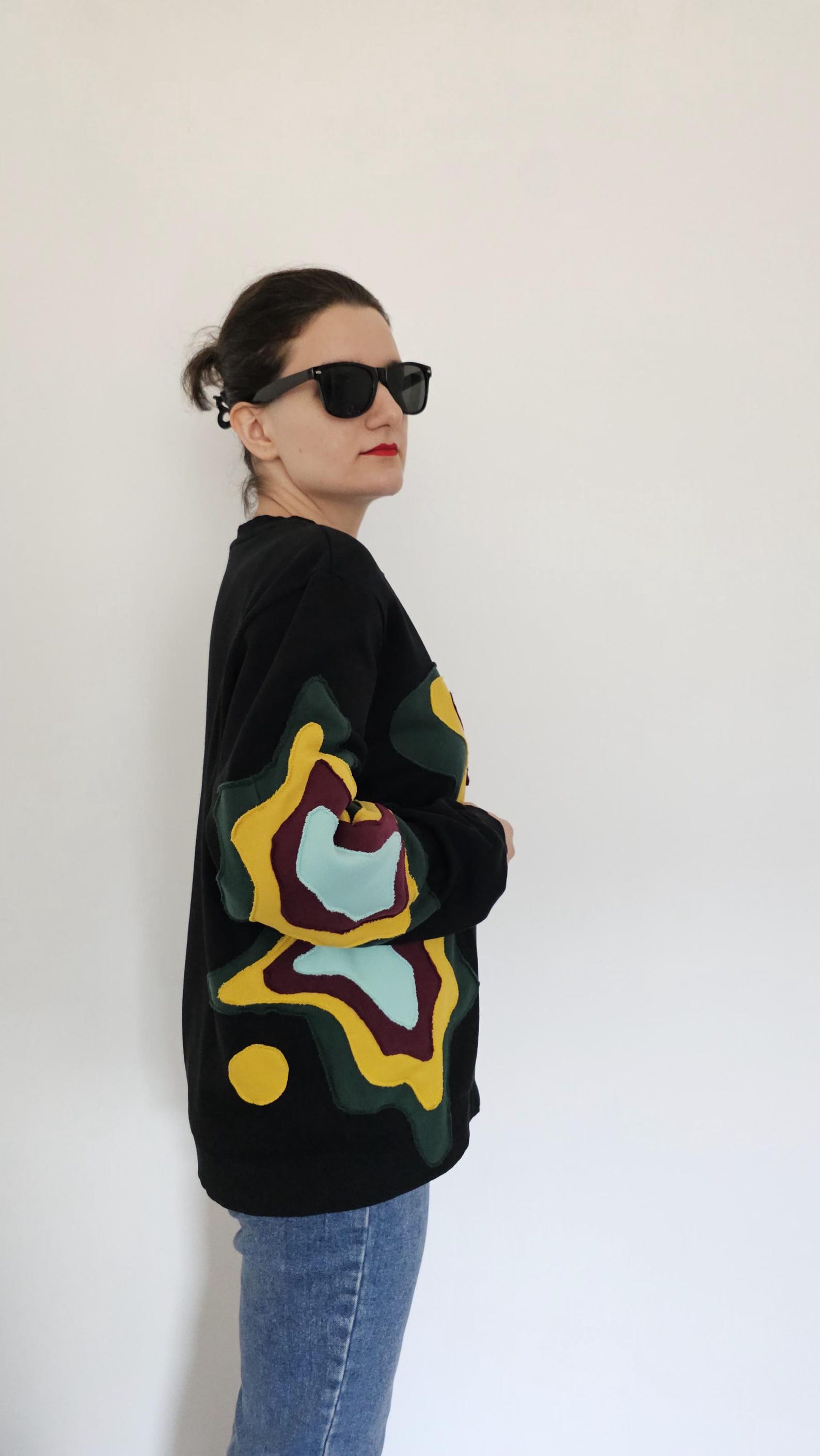REWORKED Nike X Mavi Funky Fresh Sweatshirt 1 of 1 Center Swoosh ...