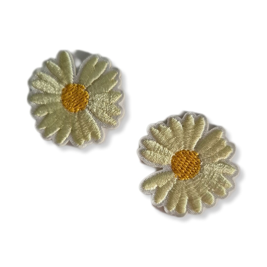 Daisy, Patch, Crest, Iron-on, Sewing, Daisy Iron-on Patch - Etsy