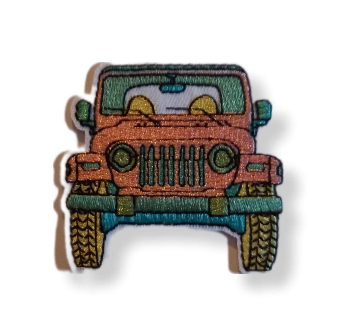 Jeep, Patch, Crest, Iron-on, Sewing, Jeep Iron-on Patch - Etsy