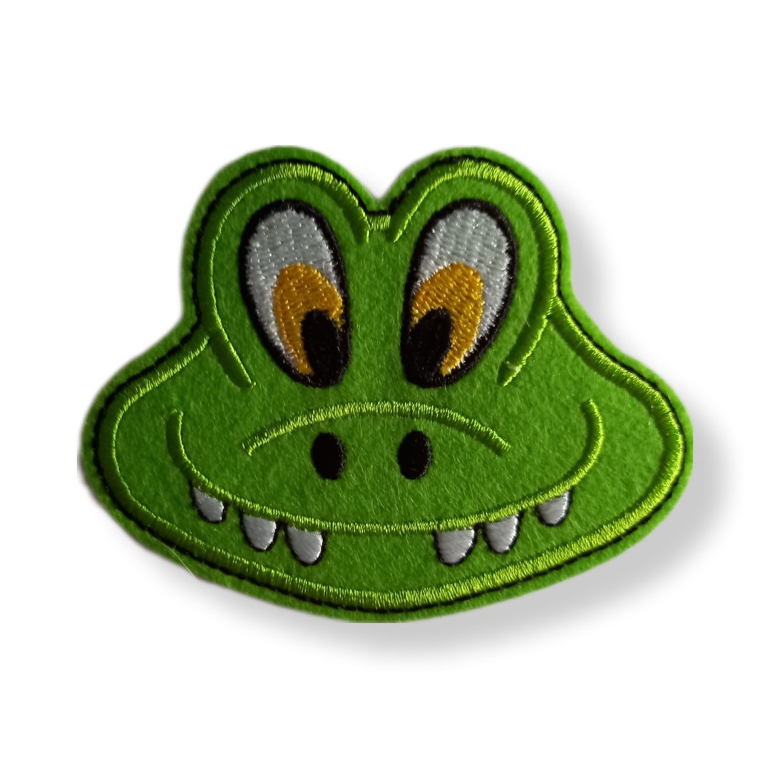 Alligator, Patch, Crest, Iron-on, Sewing, Alligator Iron-on Patch - Etsy