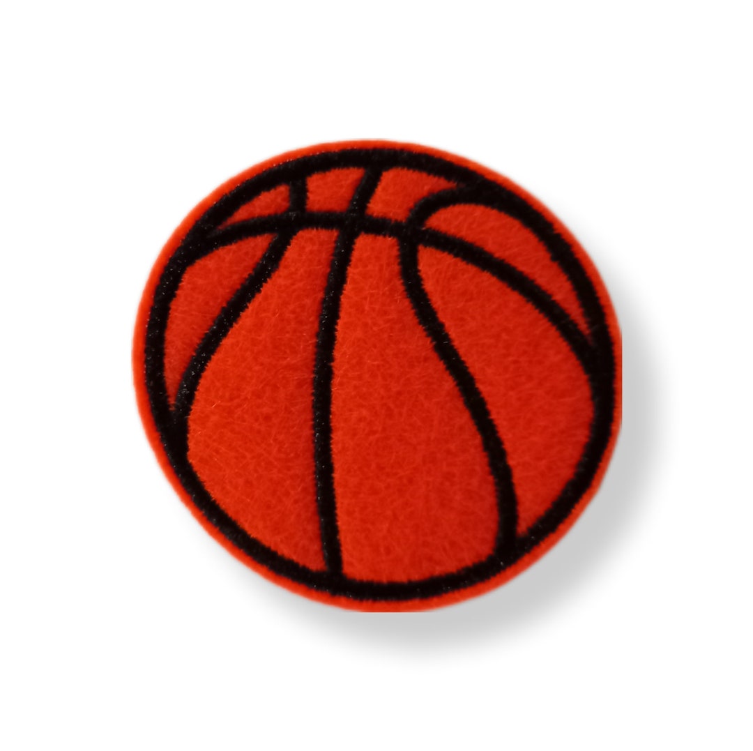 Basketball Patch, Iron-on Patch, Embroidered Patch, Appliqué ...