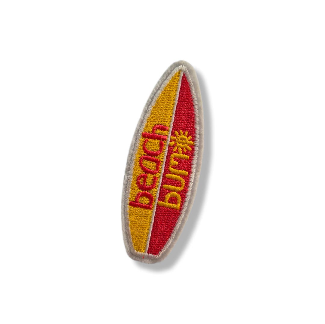 Surf, Patch, Badge, Iron-on, Embroidered, Surf Patch - Etsy