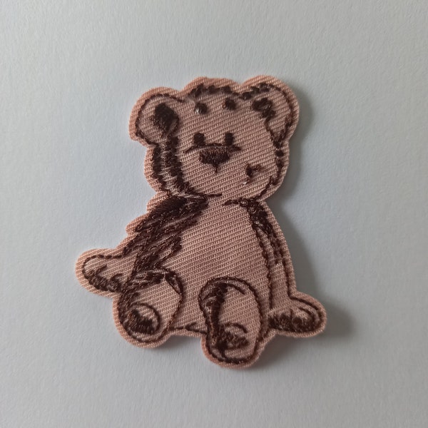 Teddy Bear Iron On - Etsy