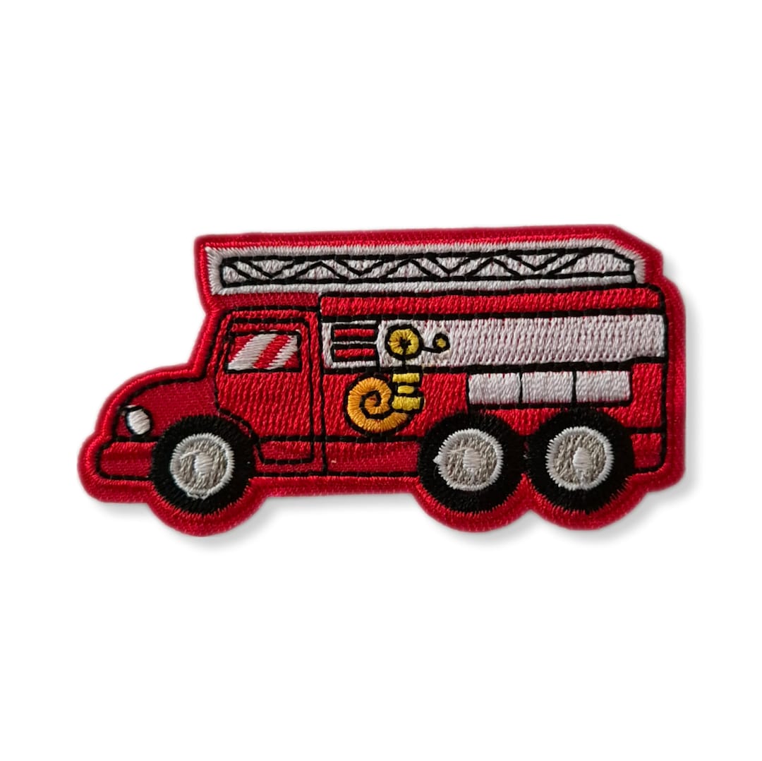 Firefighter, Patch, Crest, Iron-on, Sewing, Firefighter Iron-on Patch ...
