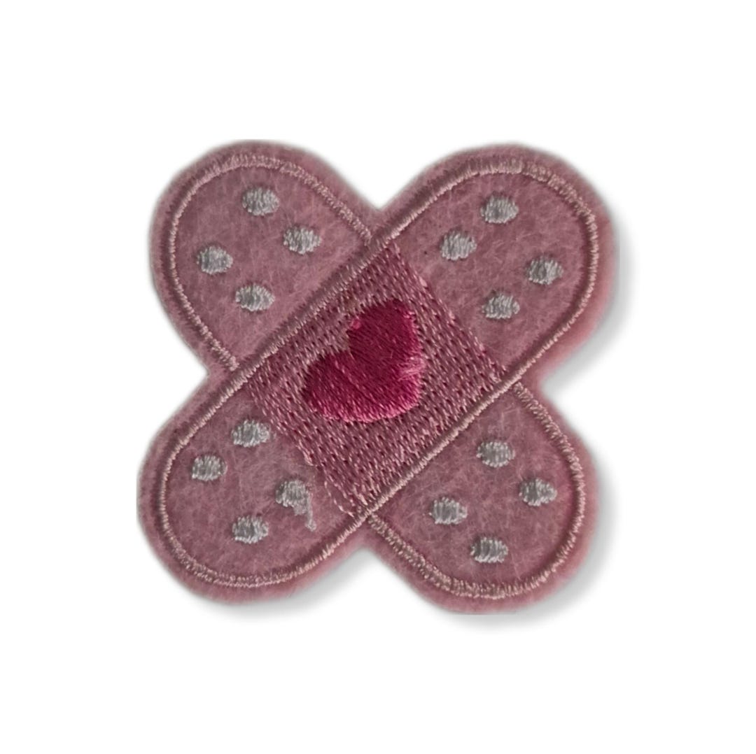 Bandage Patch, Bandage Badge, Embroidery, Sewing, Iron-on Bandage Patch ...