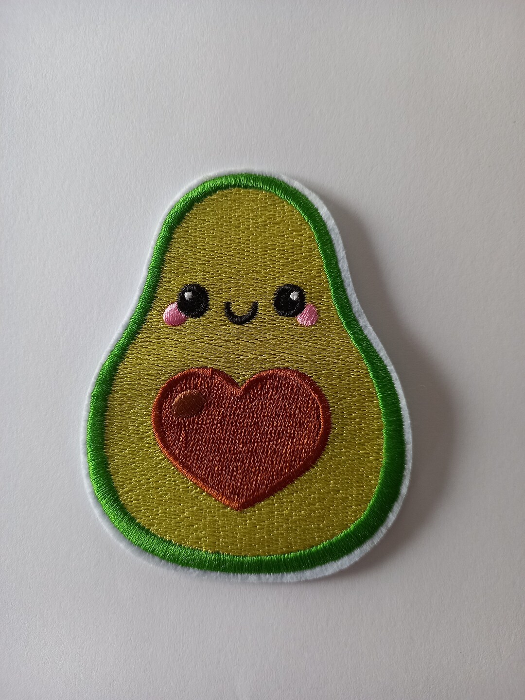 Avocado Patch Crest Iron-on Sewing Avocado Iron-on Patch - Etsy