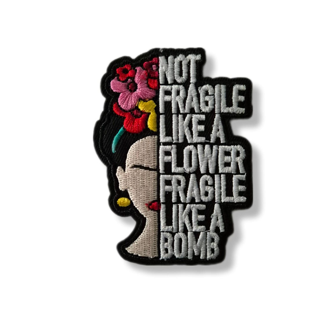 Frida Kahlo, Patch, Badge, Iron-on, Embroidered, Frida Kahlo Iron-on Patch - Etsy