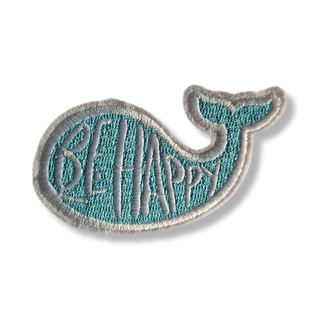 Whale, Whale Patch, Iron-on Patch, Embroidered Patch, Patches - Etsy