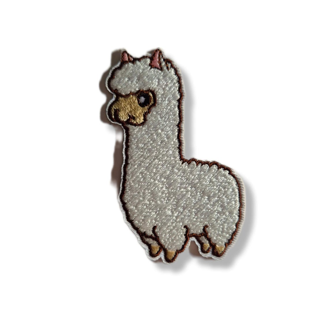 Alpaca Patch, Alpaca Badge, Embroidery, Sewing, Alpaca Iron-on Patch - Etsy