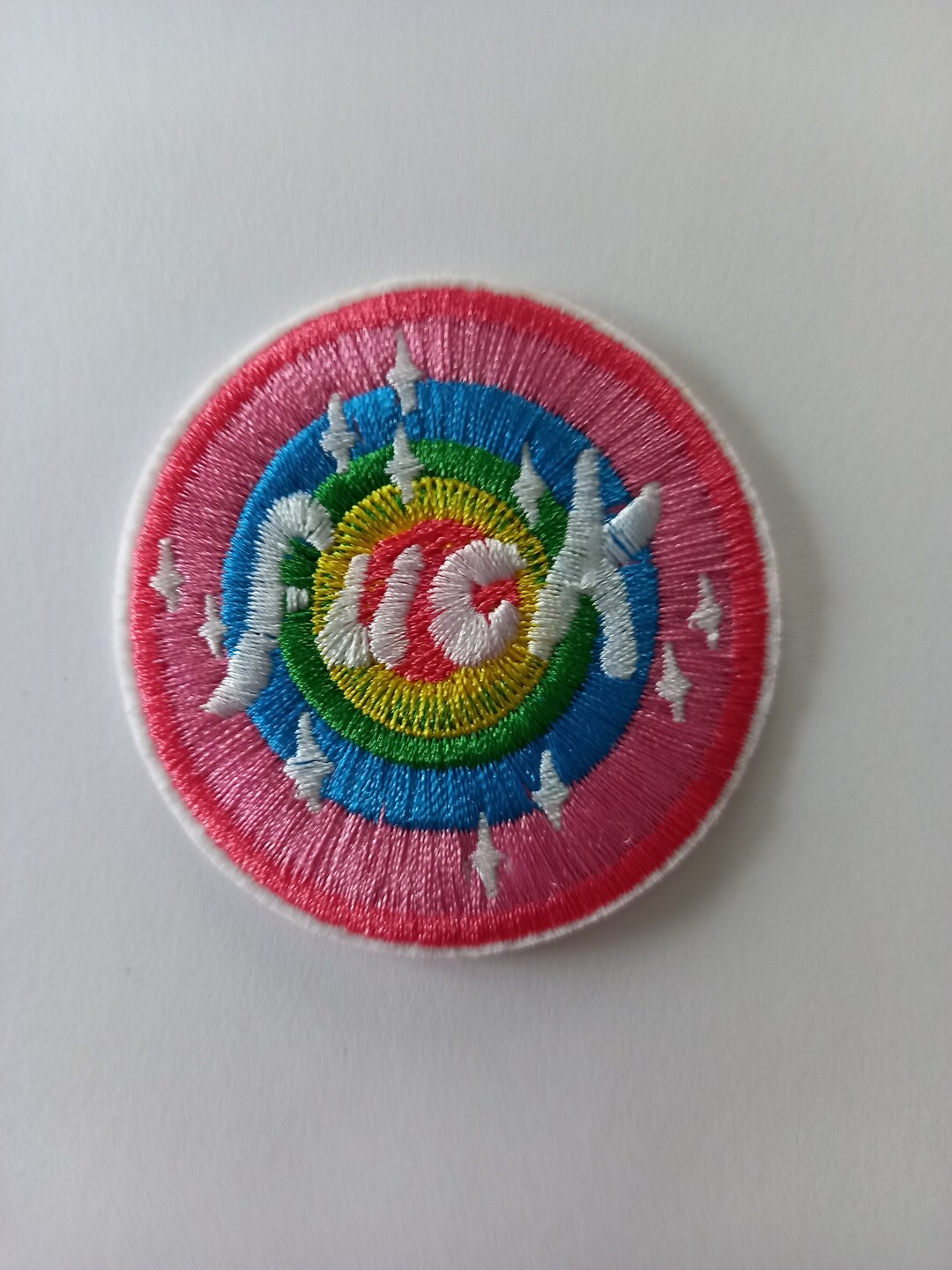 Fuck Patch Crest Iron On Sewing Fuck Iron On Patch Etsy