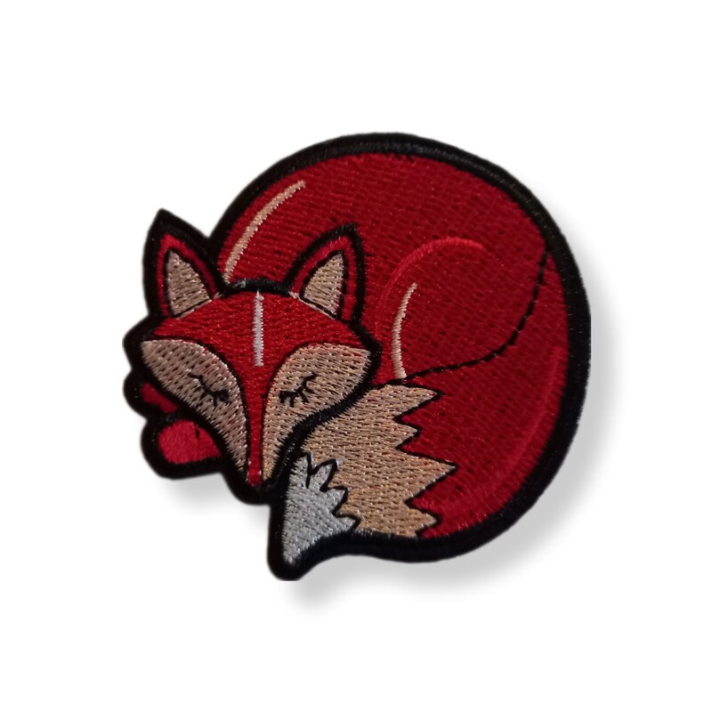 Embroidered Fox Patches - Etsy