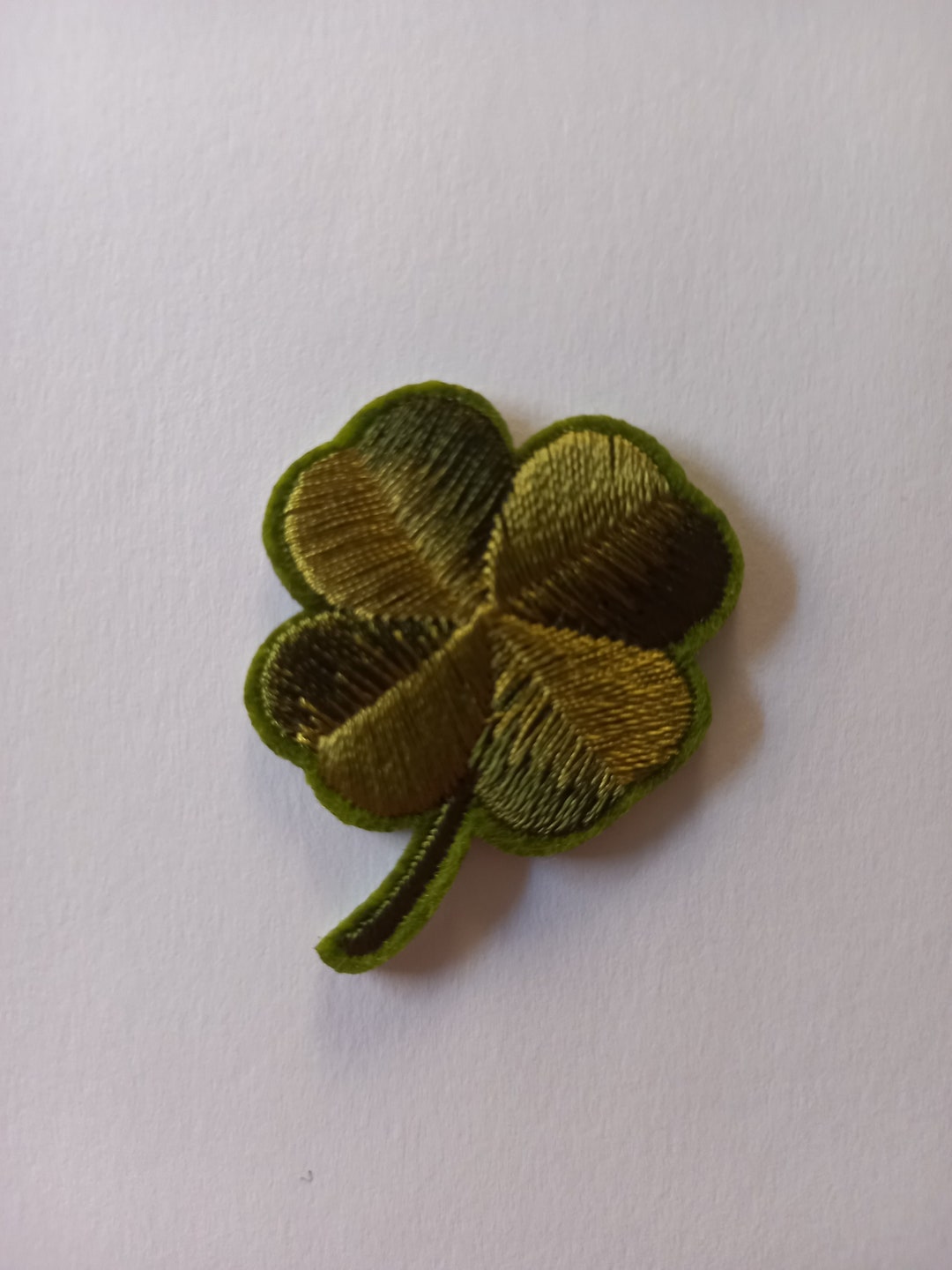 Clover Patch Crest Iron-on Sewing Clover Iron-on Patch - Etsy