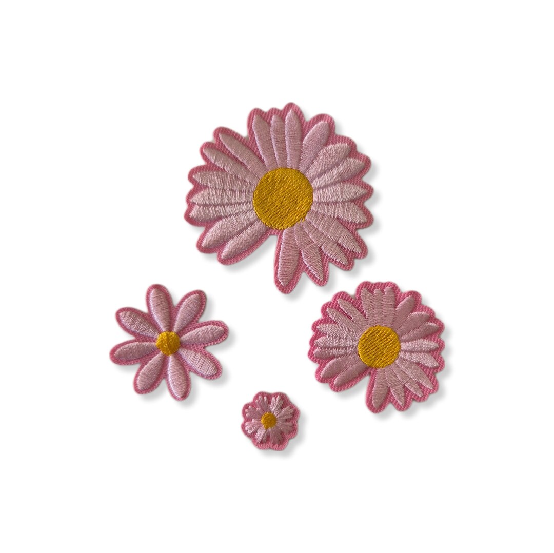 Daisy, Patch, Crest, Iron-on, Sewing, Daisy Iron-on Patch - Etsy