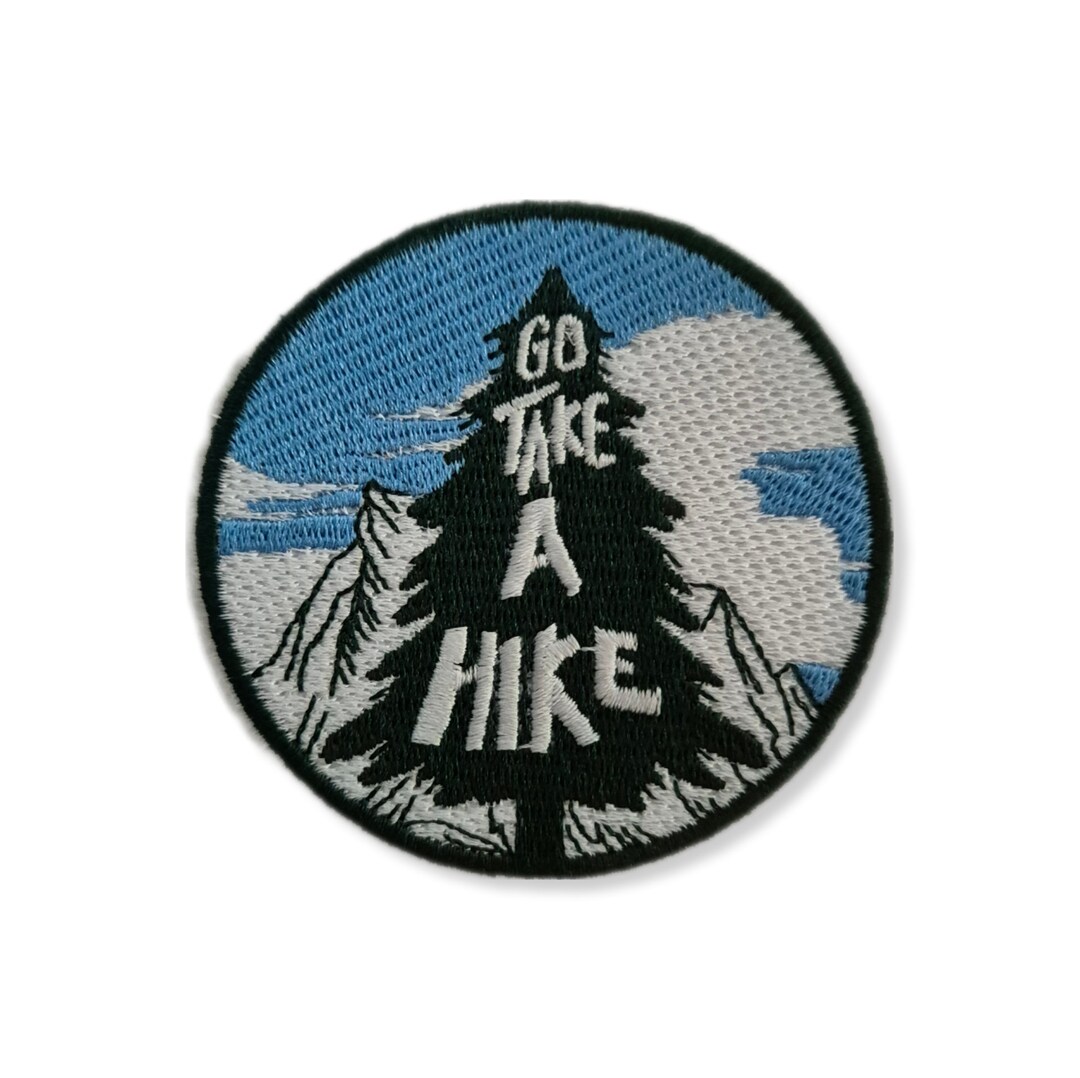 Mountain, Patch, Badge, Iron-on, Embroidered, Mountain Patch - Etsy