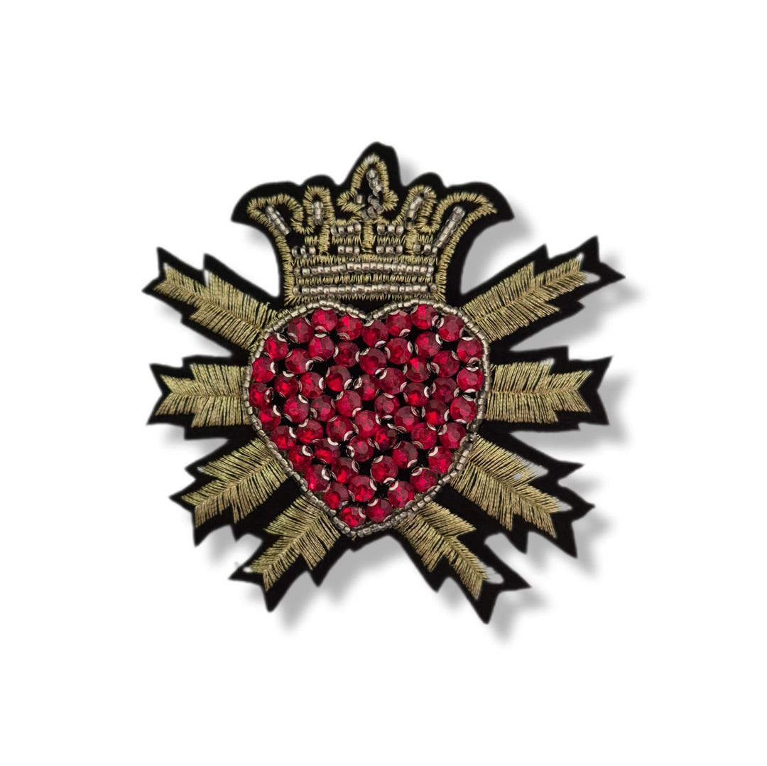 Sacred Heart, Sacred Heart Patch, Sacred Heart Applique, Sacred Heart ...