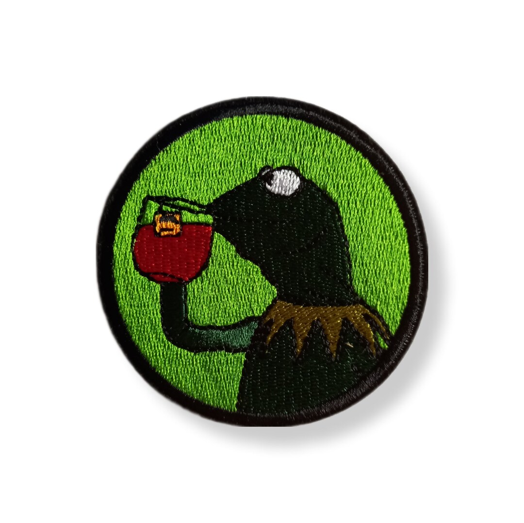 Frog, Patch, Crest, Iron-on, Sewing, Frog Iron-on Patch - Etsy