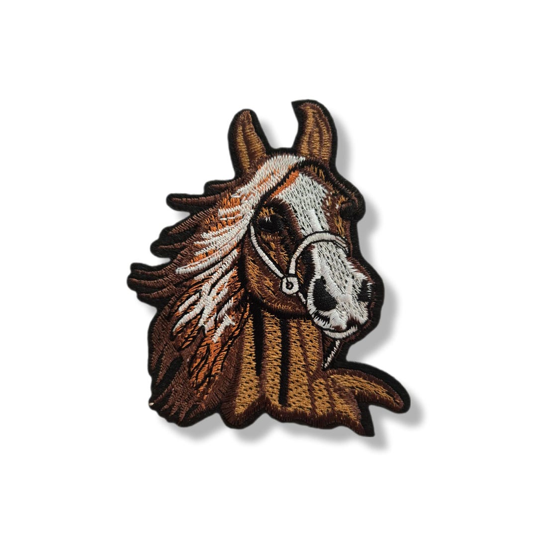 Horse, Horse Patch, Horse Badge, Iron-on, Embroidered - Etsy