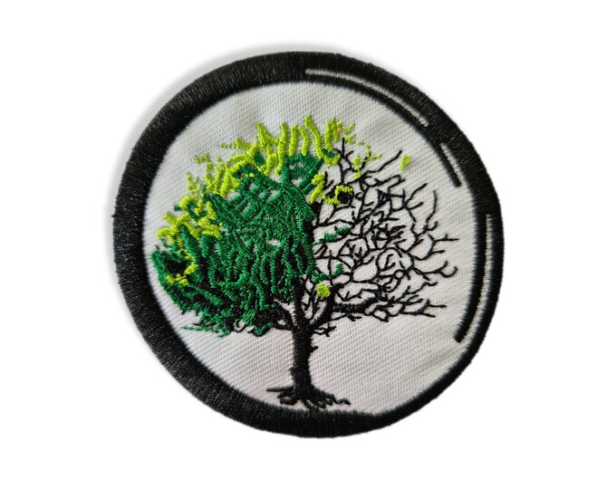 Tree of Life, Patch, Badge, Iron-on, Embroidered, Tree of Life Iron-on ...