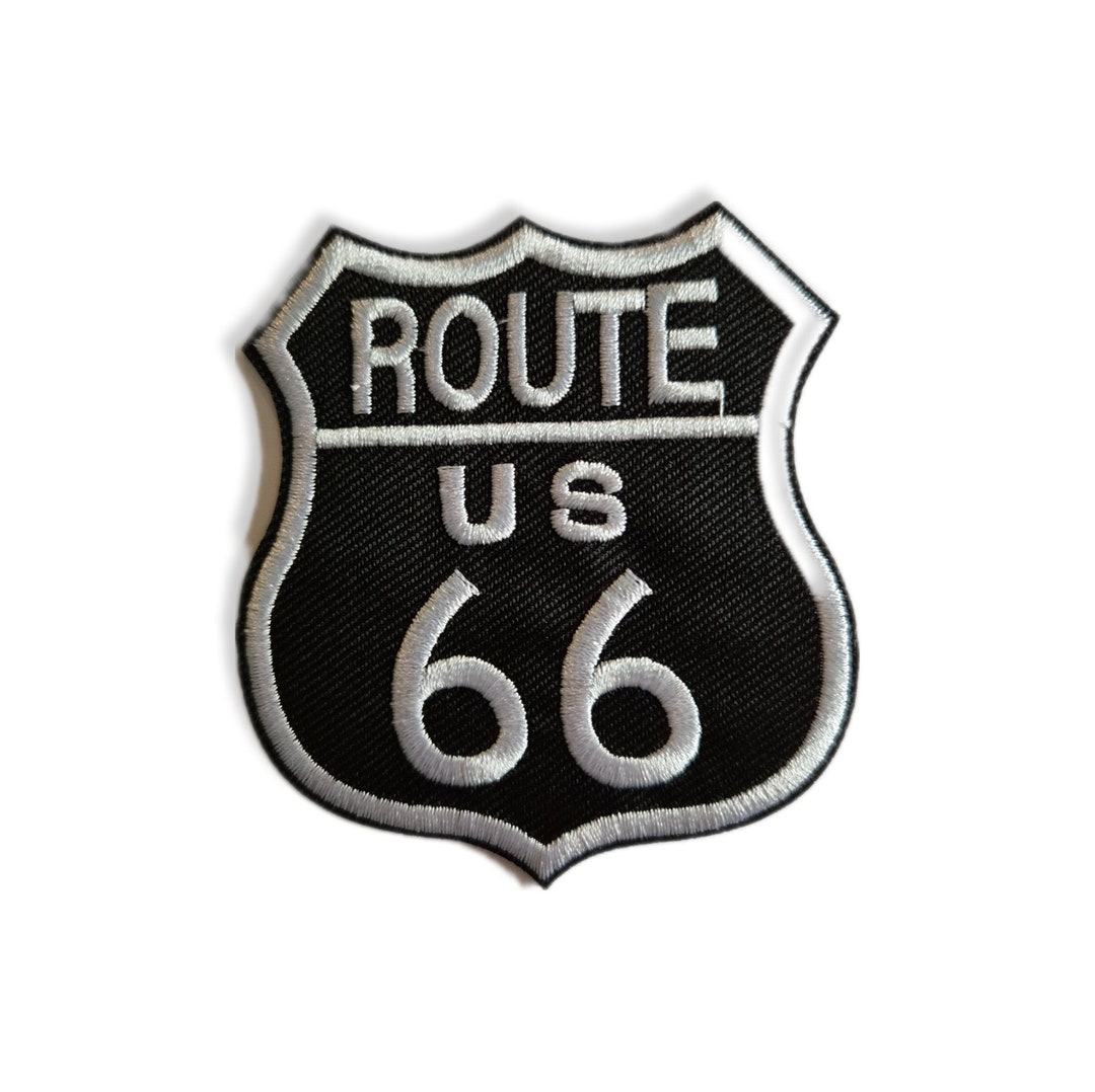 Route 66, Route 66 Patch, Patch, Iron-on Patch - Etsy