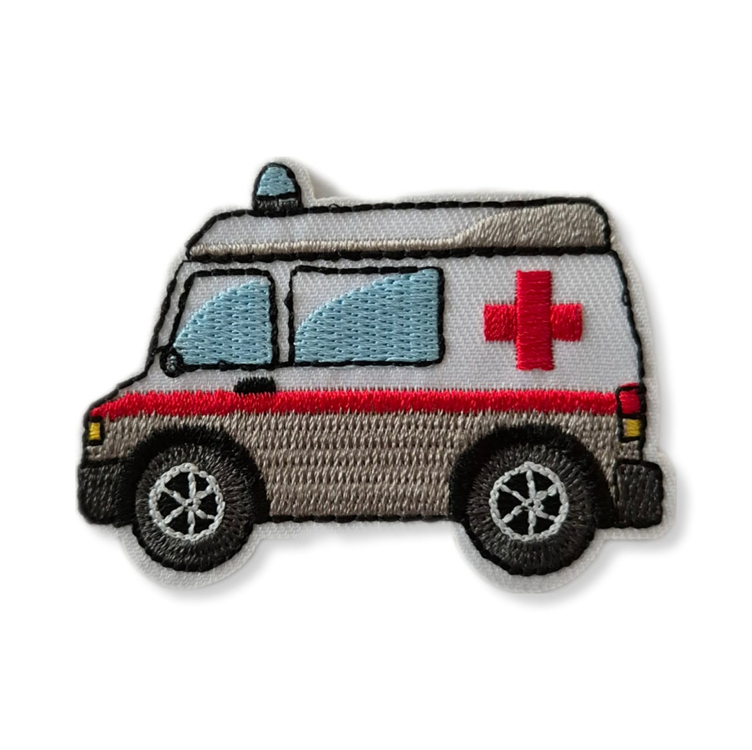 Ambulance, Patch Ambulance, Thermocollant, Brodé, Patches - Etsy