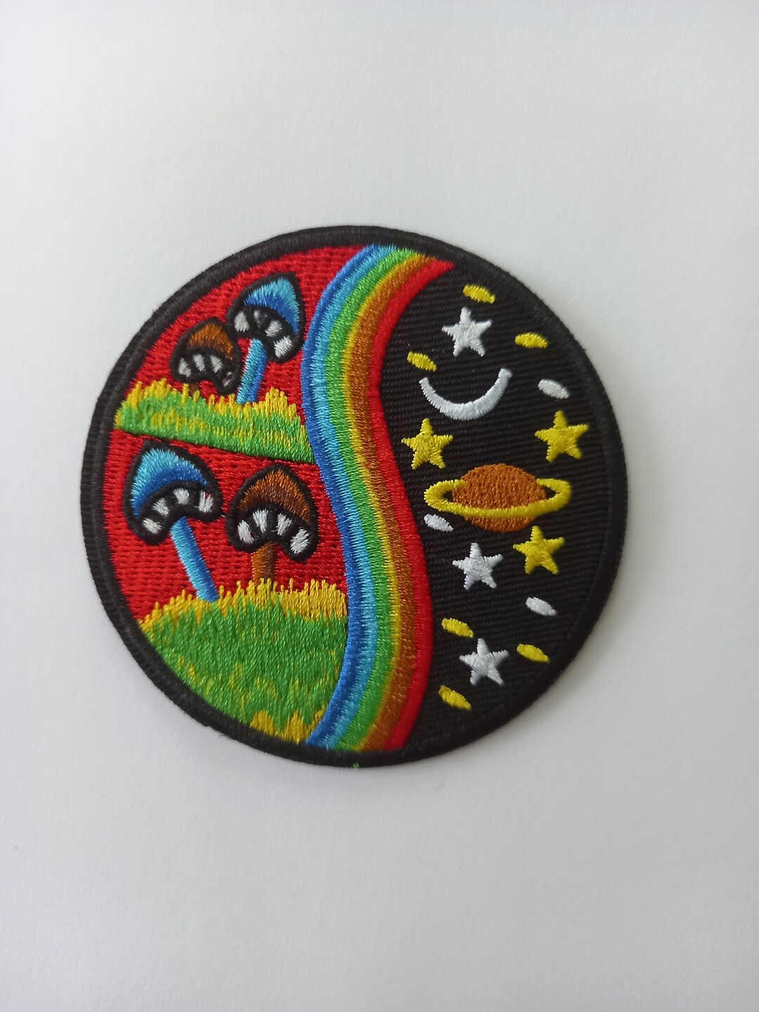 Mushroom, Patch, Crest, Iron-on, Sewing, Mushroom Iron-on Patch - Etsy