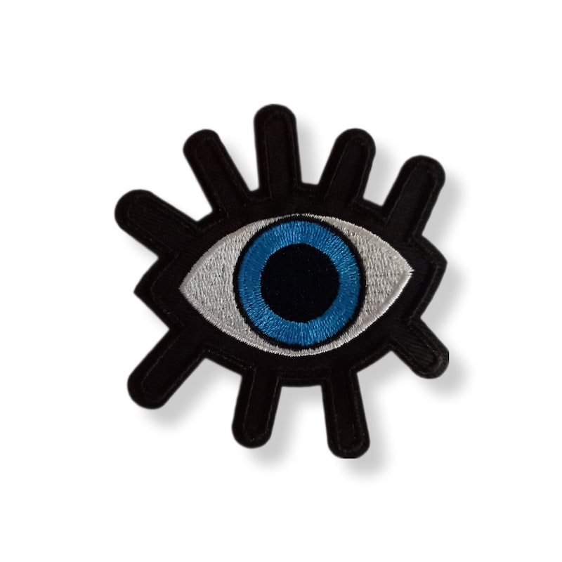 Iron on Eye Badge - Etsy