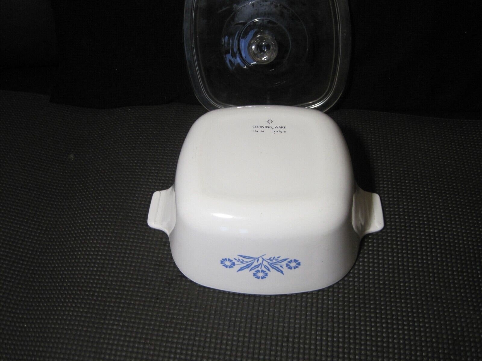 Rare Vintage Corning Ware Blue Cornflower-1/ 1/2 Qt. P-1 1/2-B With Lid ...