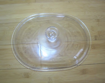 Vintage Pyrex lid replacement glass 684c casserole dish clear Bowls ...