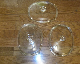 1 Pyrex Lid DC 1.5C Replacement Lids for F-2-B French White 3 Quart 2 ...