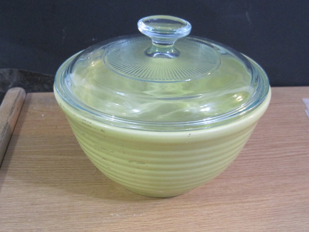 Lid (only) 7 3/4" Fits Bauer Bowl No. 24 With Pattern as Shown - Etsy